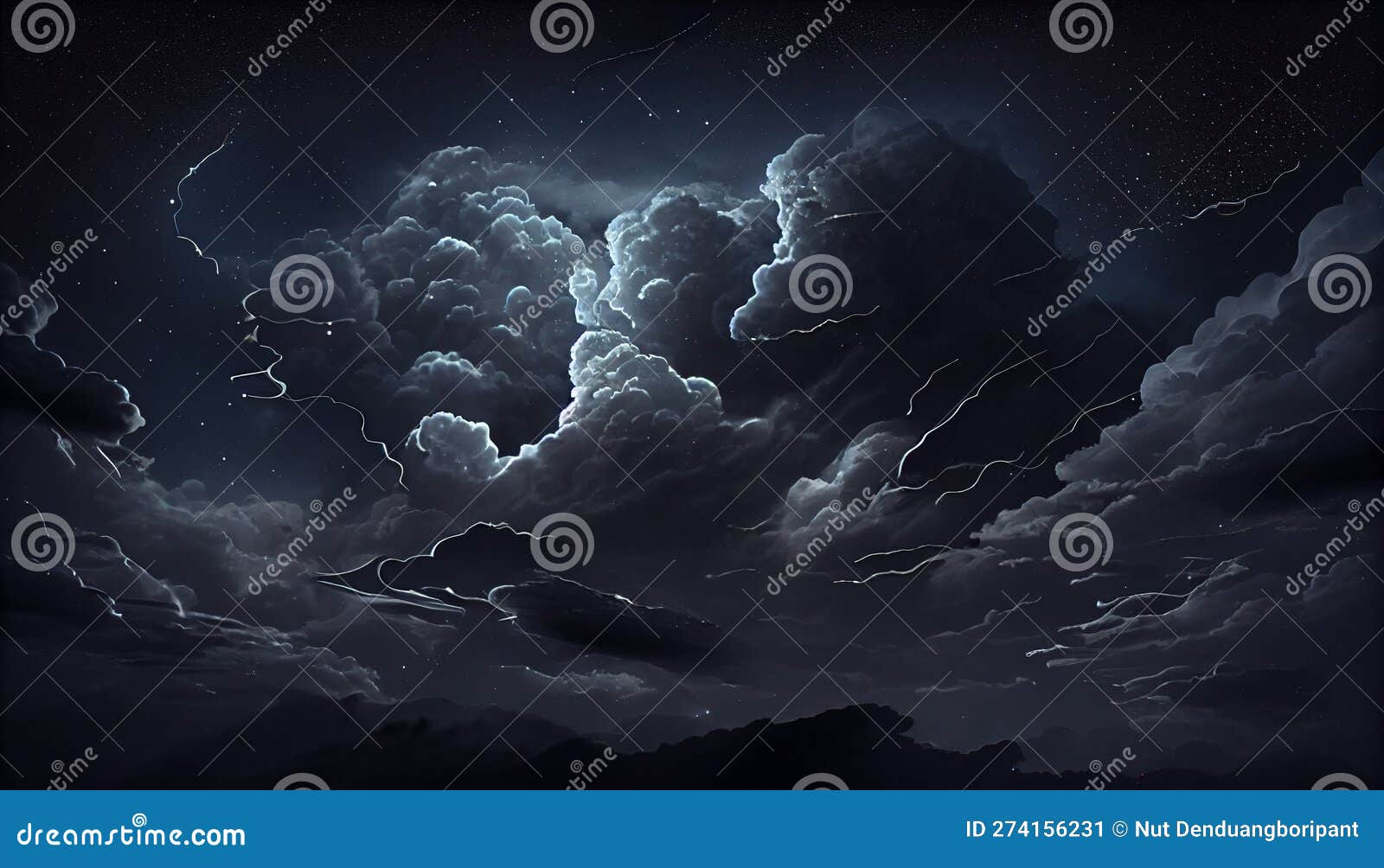 Generative AI, Starry Night Dreams: an Abstract Celestial Formation of ...