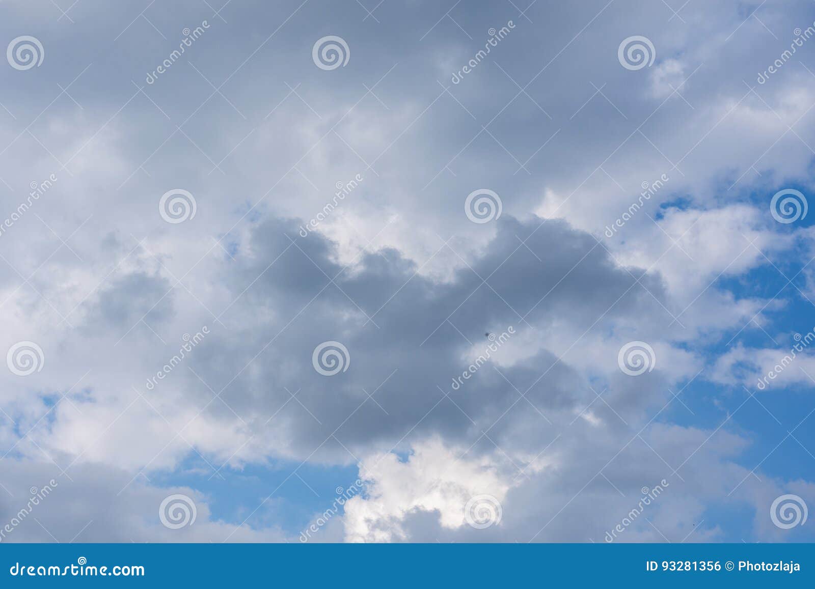 Abstract Cloud Formations with Shapes for Backgrounds Stock Photo ...