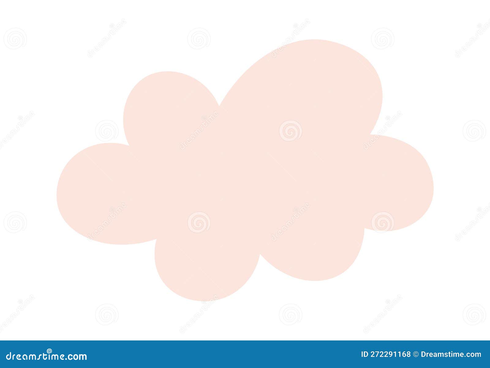 Abstract Cloud Shape Design Element Stock Vector - Illustration of ...