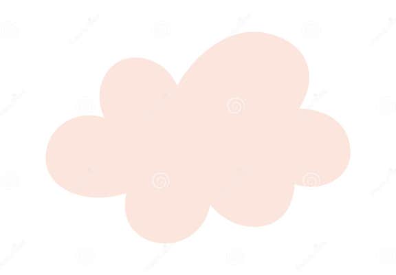 Abstract Cloud Shape Design Element Stock Vector - Illustration of design, poster: 272291168