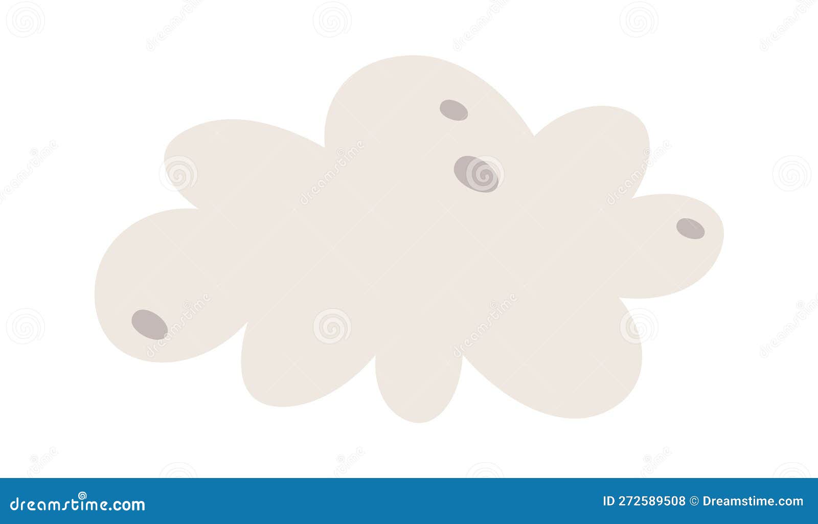 Abstract Cloud Shape Design Element Stock Vector - Illustration of ...