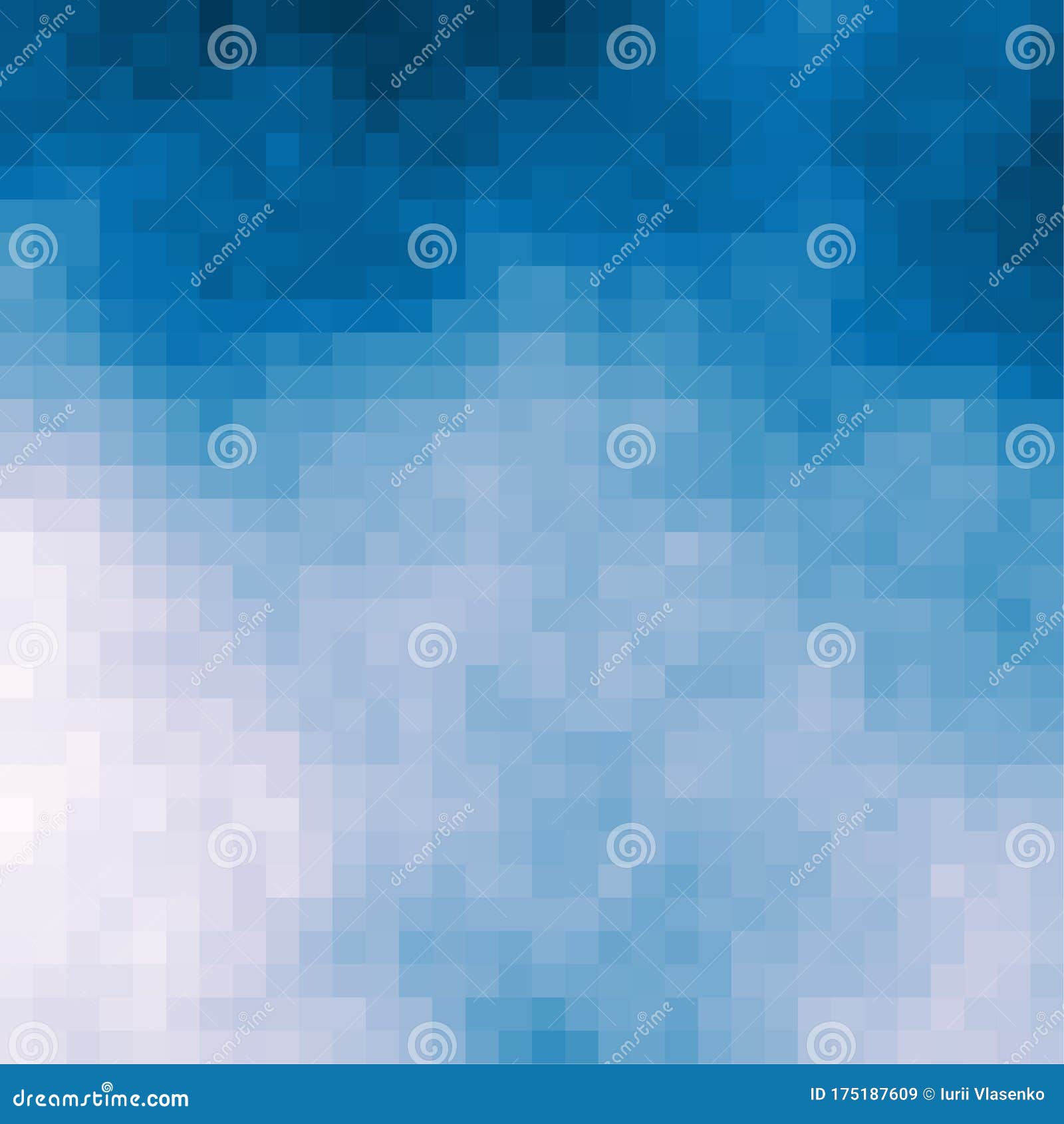 Abstract Cloud of Square Pixelart Algorithmic Generative Art Background ...