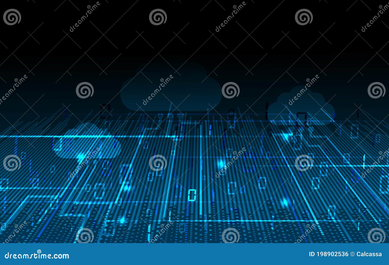 Cloud Technology Concept Background, Cloud Computing Concept Stock ...