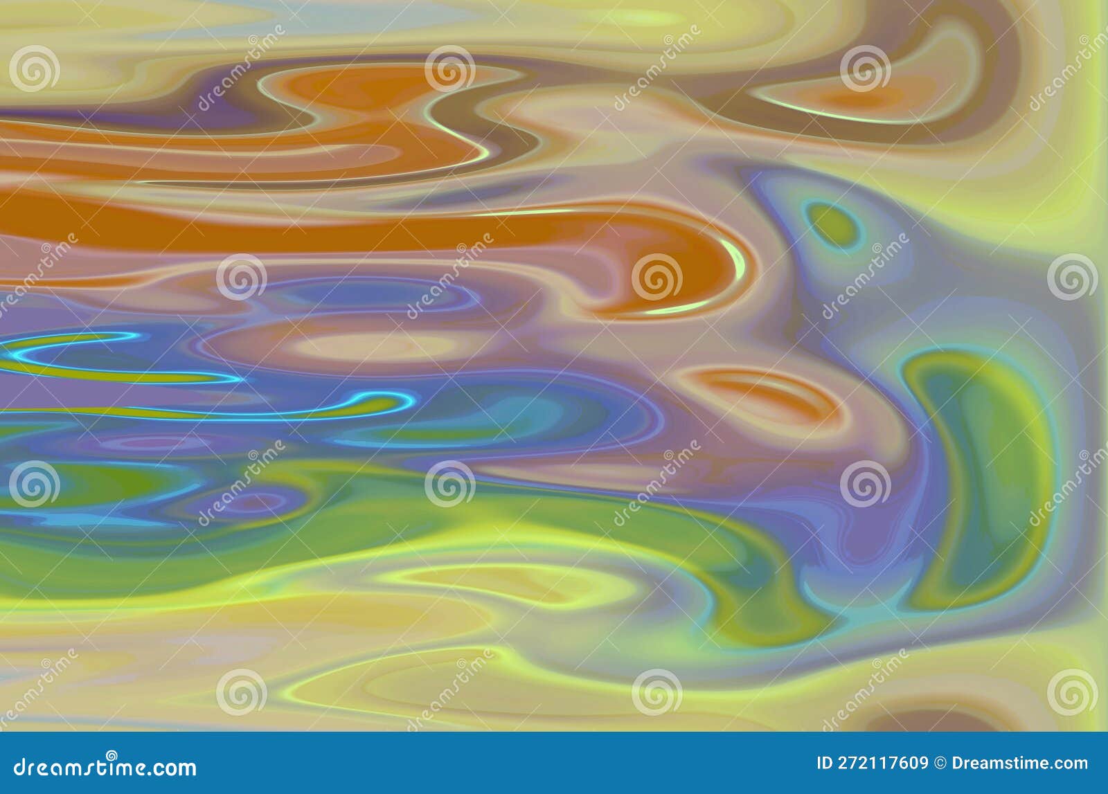 Abstract Clouded Pastel Background, Psychedelic Pattern with Beautiful ...