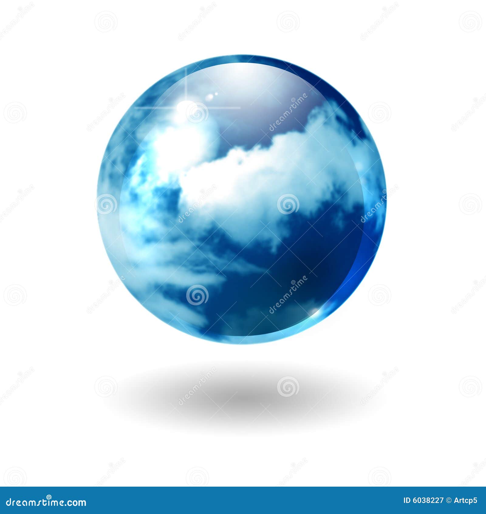 Abstract cloudy sphere. stock illustration. Illustration of ...