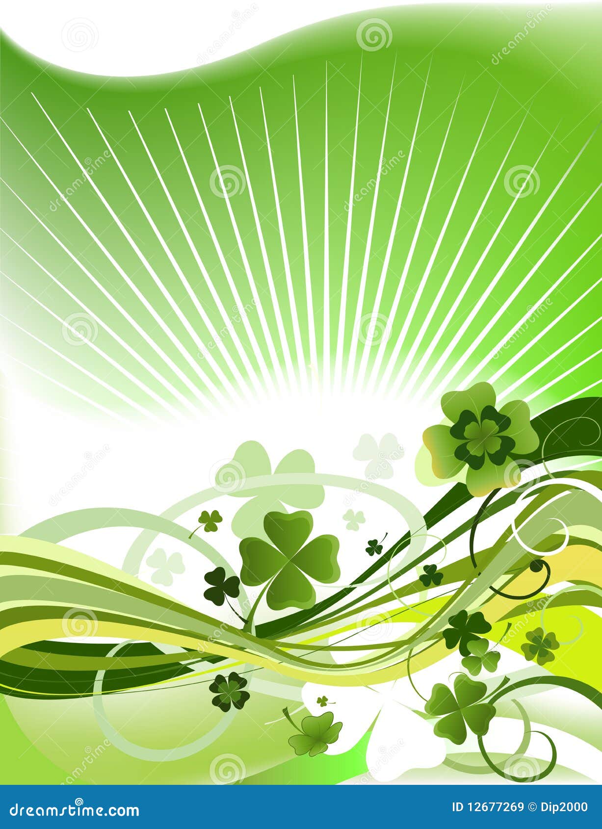 Abstract clover background stock illustration. Illustration of ornate ...