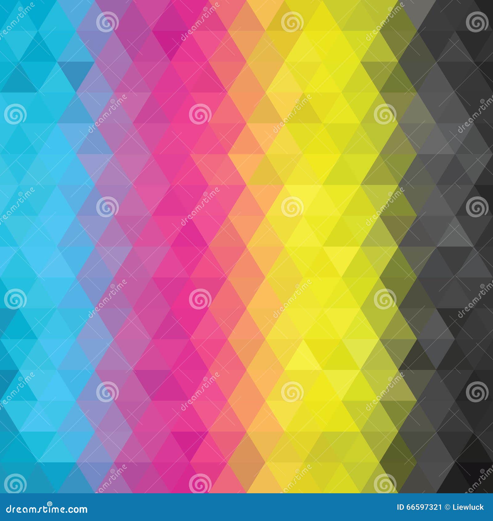 Abstract Cmyk Wavy Background. Modern Corporate Desing Wallpaper ...