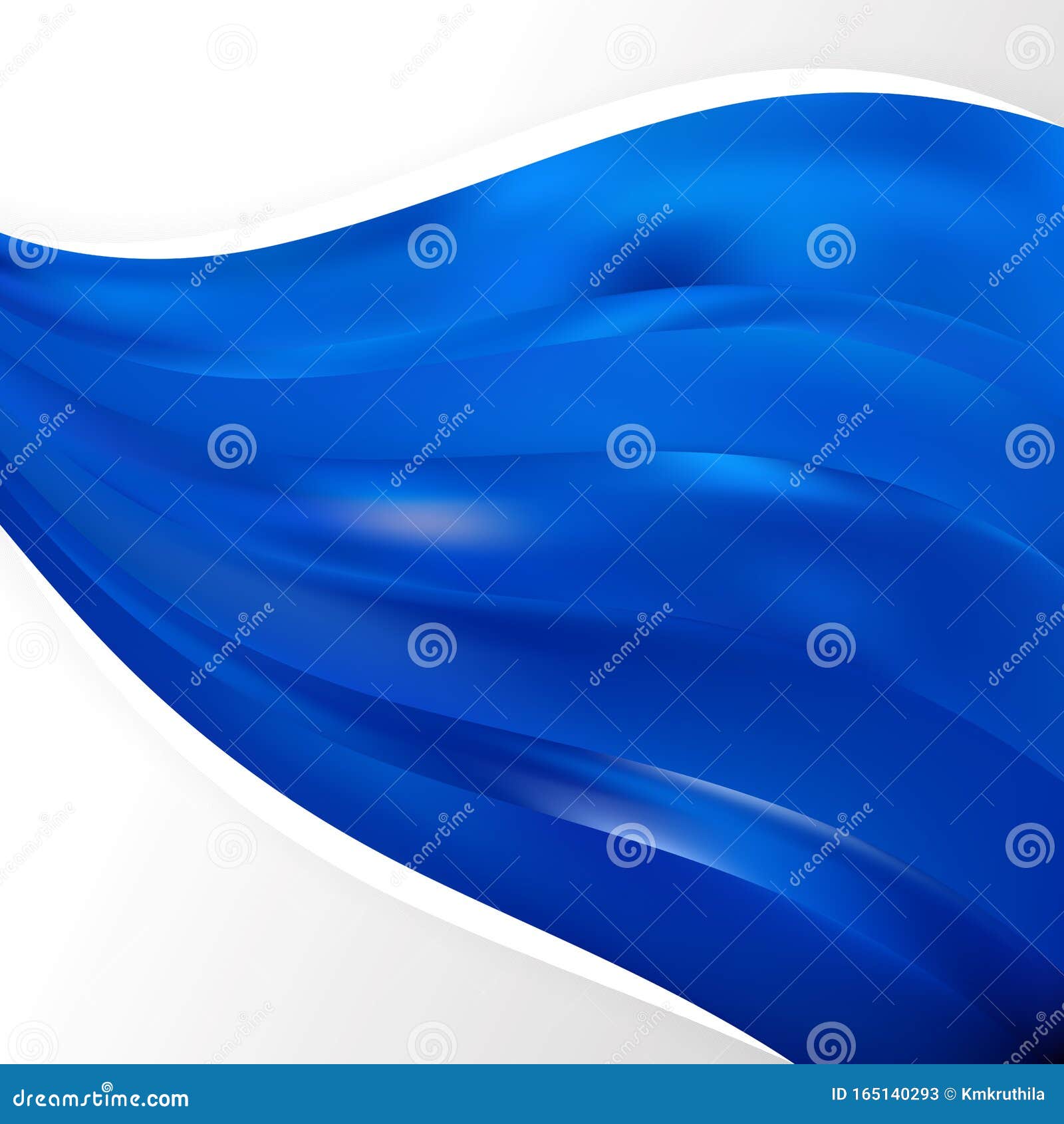 Abstract Cobalt Blue Background Design Template Vector Illustration ...