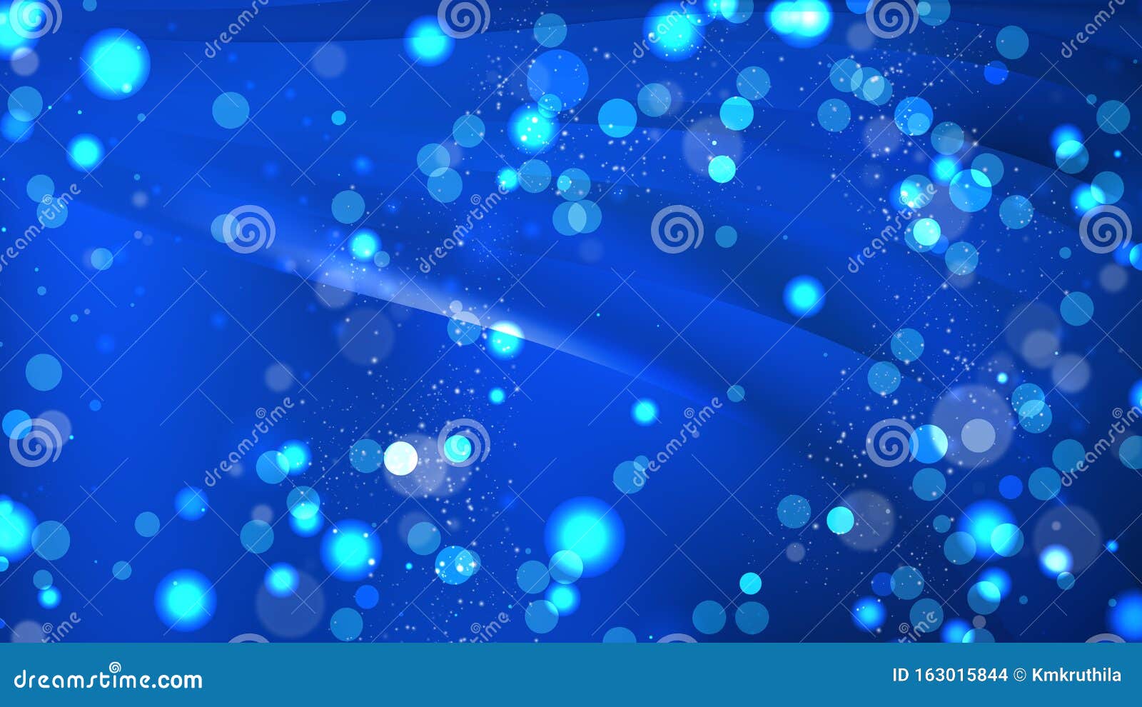 Abstract Cobalt Blue Lights Background Design Stock Vector ...