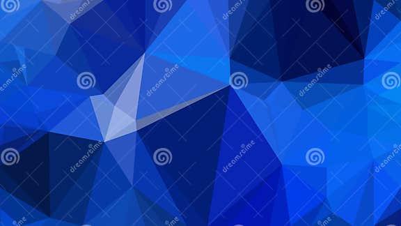Abstract Cobalt Blue Polygon Triangle Background Vector Illustration Stock Vector - Illustration ...