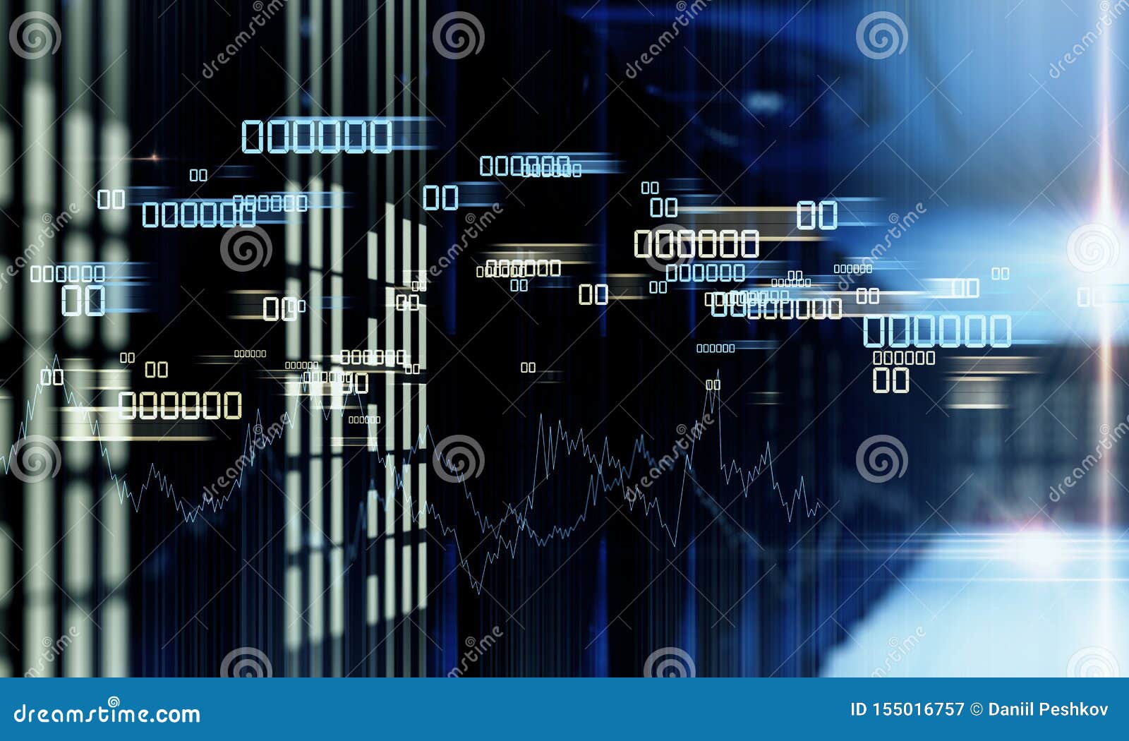 Abstract coding background stock illustration. Illustration of domain - 155016757