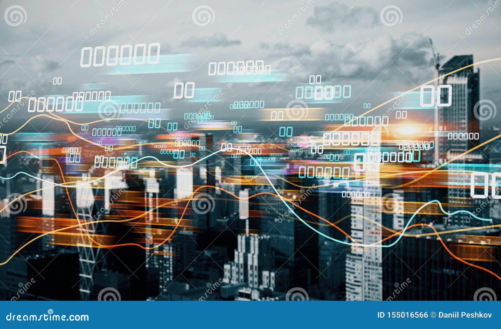 Abstract coding background stock illustration. Illustration of concept ...