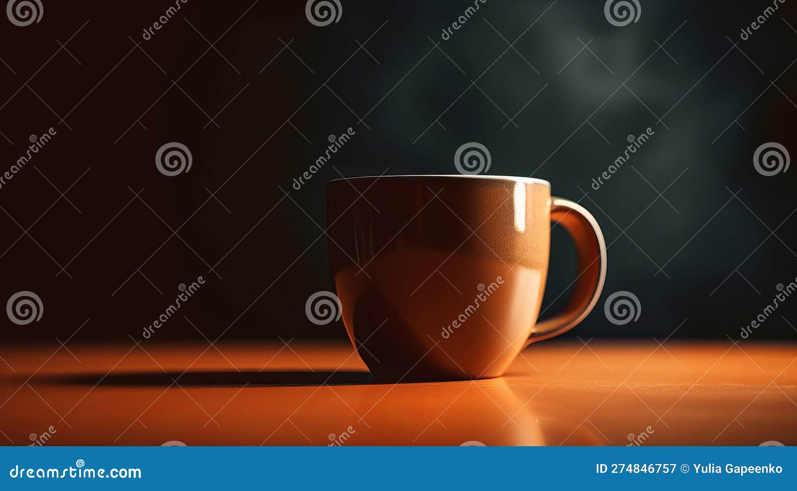 Abstract Coffee Background. Illustration AI Generative Stock Image ...