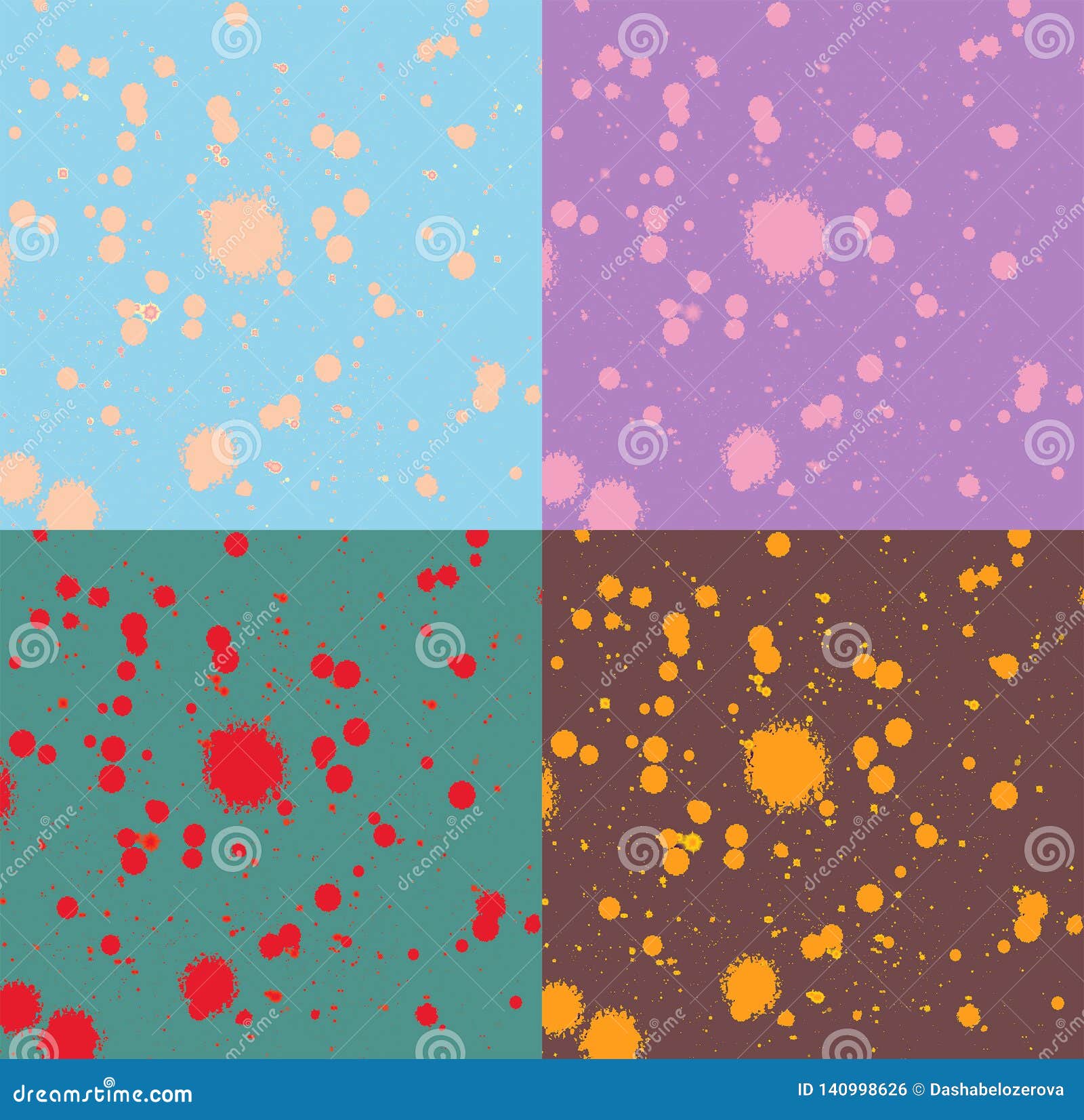 Abstract Collage of Four Squares Stock Photo - Image of crew, colors ...