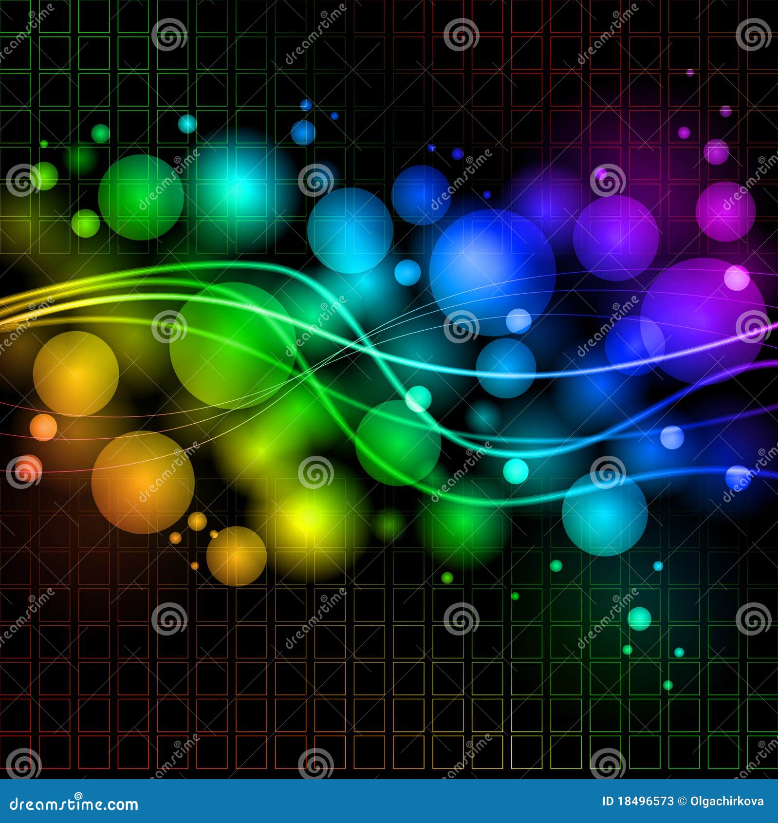 Abstract color stock vector. Illustration of colourful - 18496573