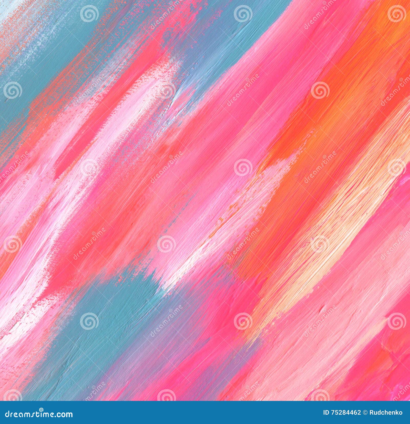 Abstract Color Acrylic Paint Background Stock Illustration ...