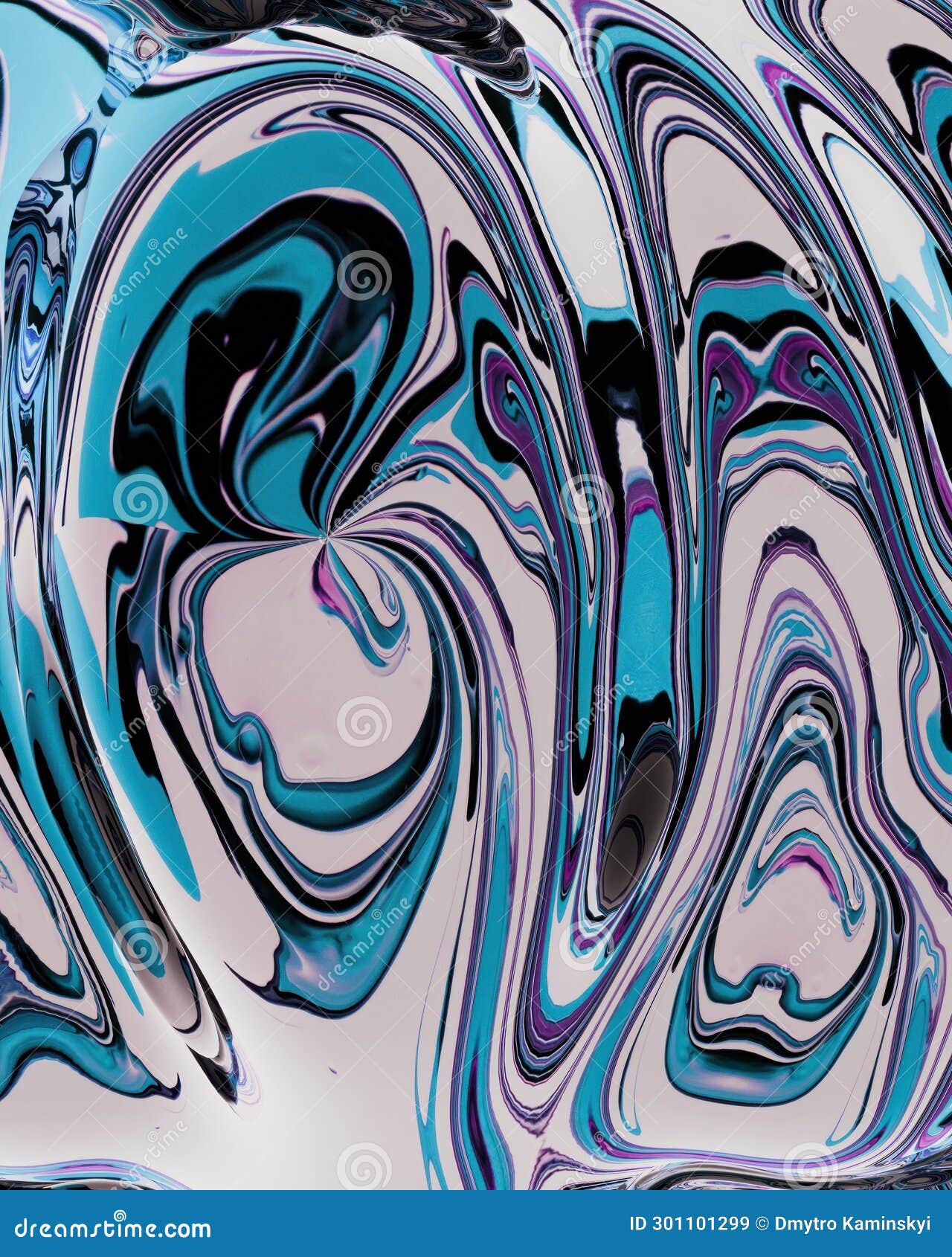 Abstract Color Background of Curved Glass Texture Stock Illustration ...