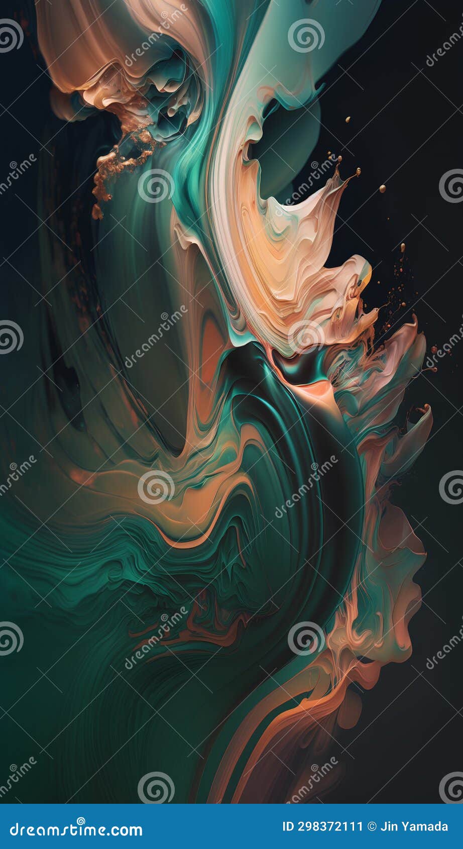 Abstract Color Background. 3d Rendering, 3d Illustration Stock ...