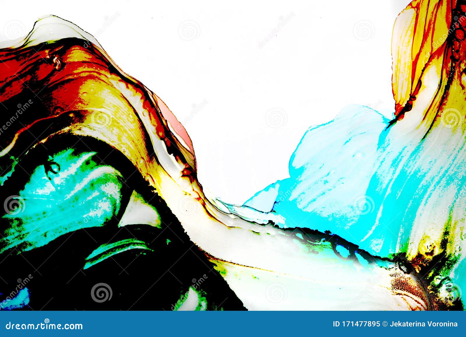 Abstract Color Background with Graphic Elaboration Stock Image - Image ...