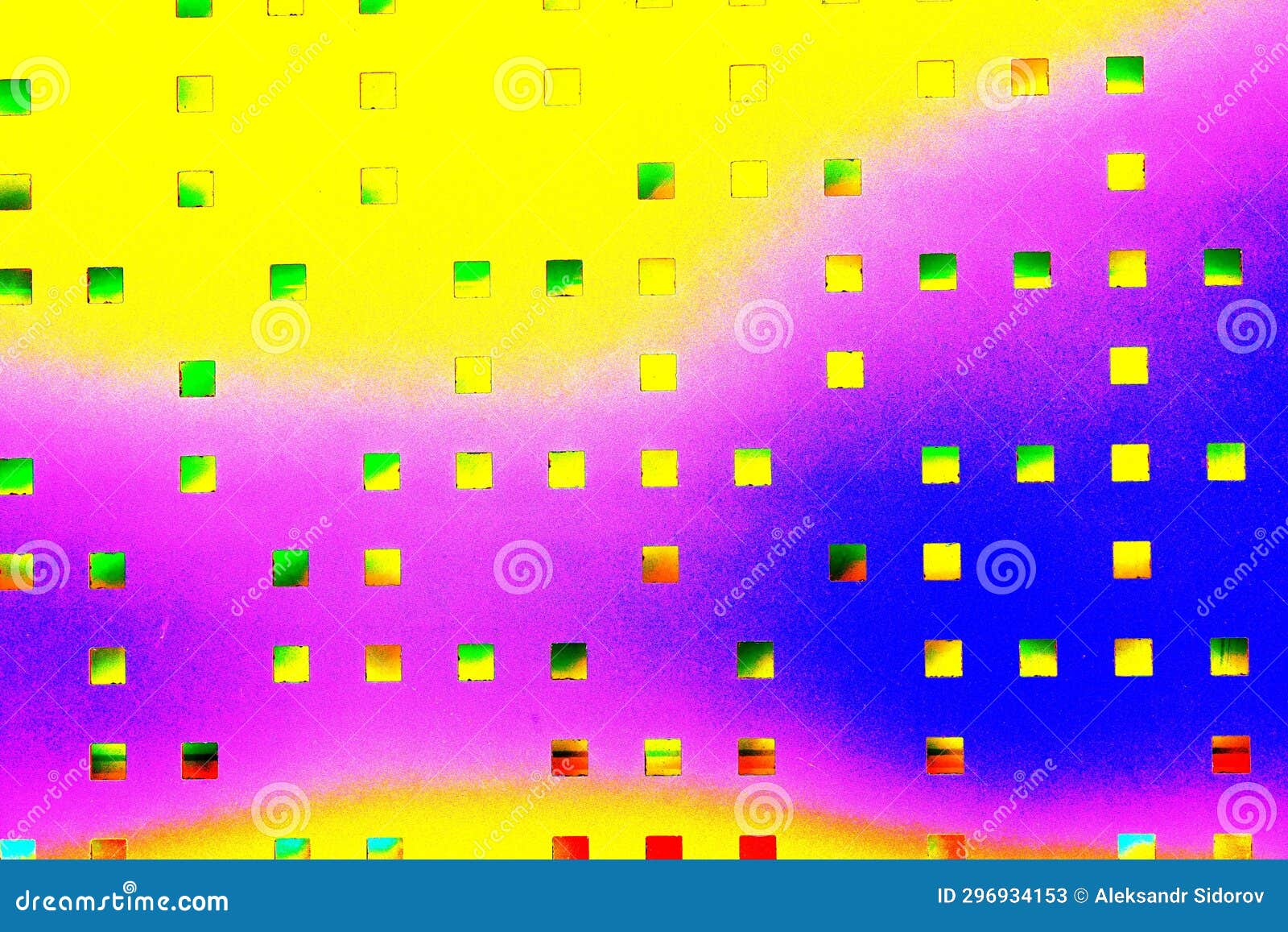 Abstract Color Background with Square Pattern and Copy Space. Lots of ...