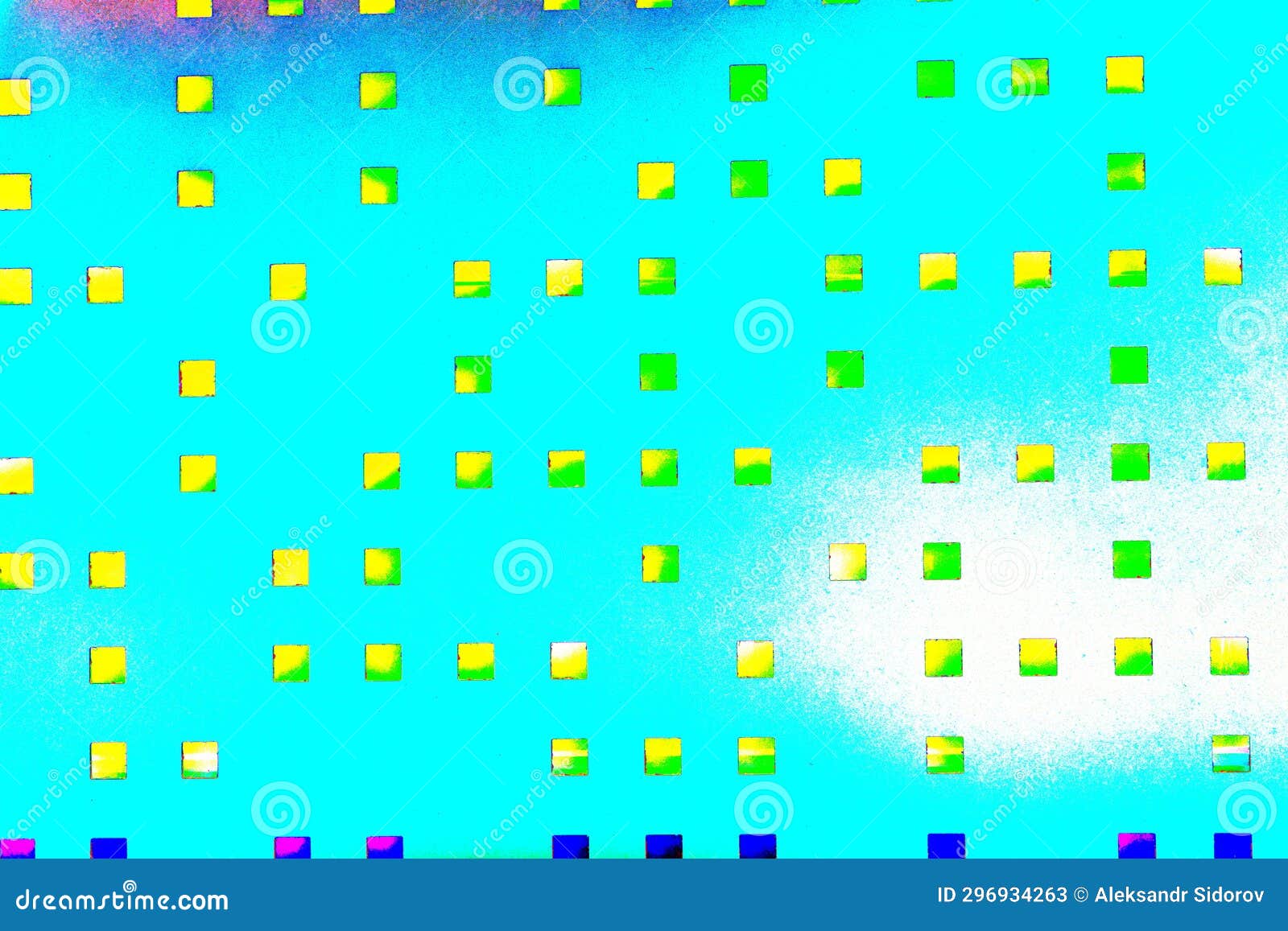 Abstract Color Background with Square Pattern and Copy Space. Lots of ...