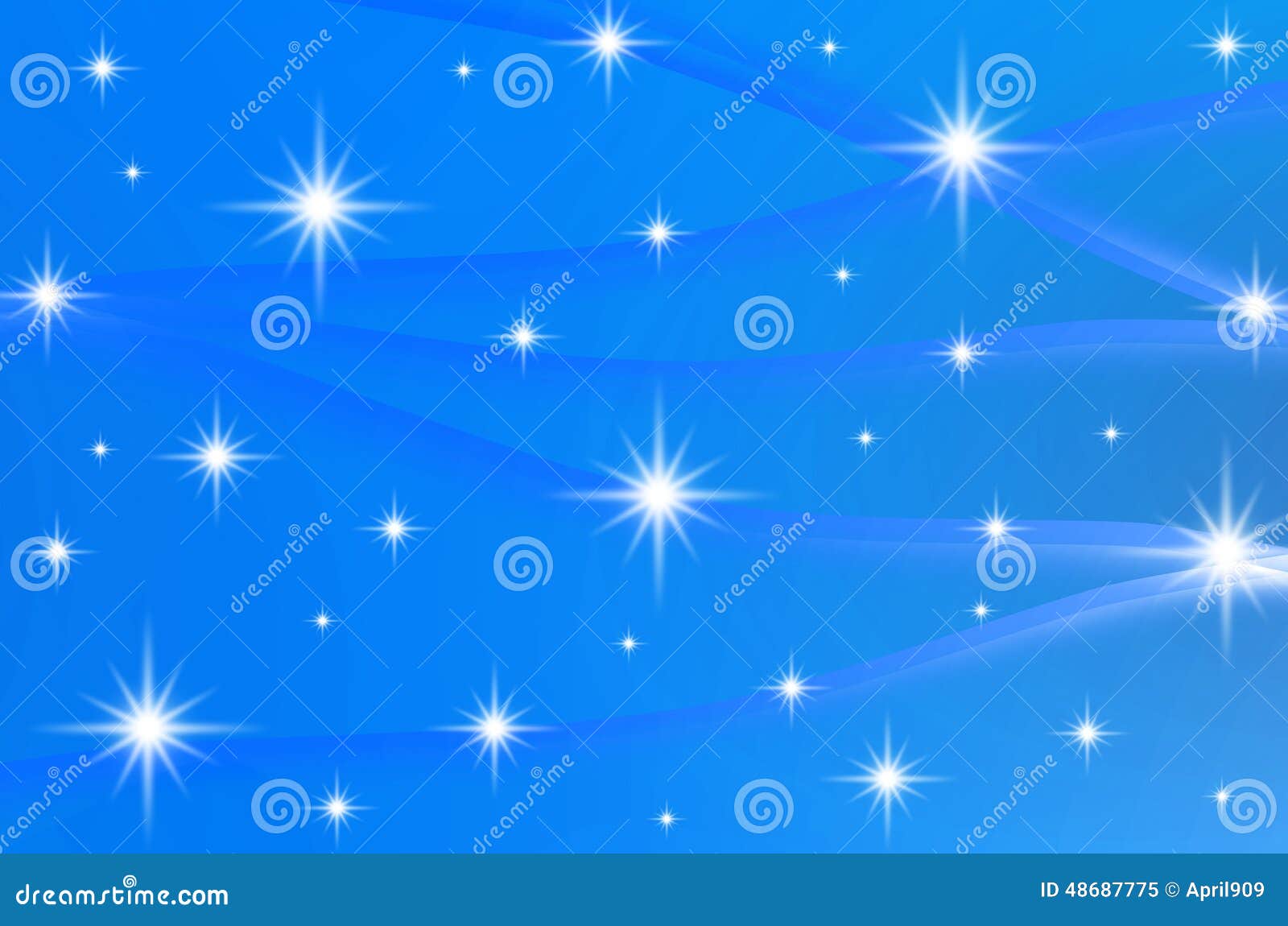 Abstract Color Background with Stars Stock Illustration - Illustration ...