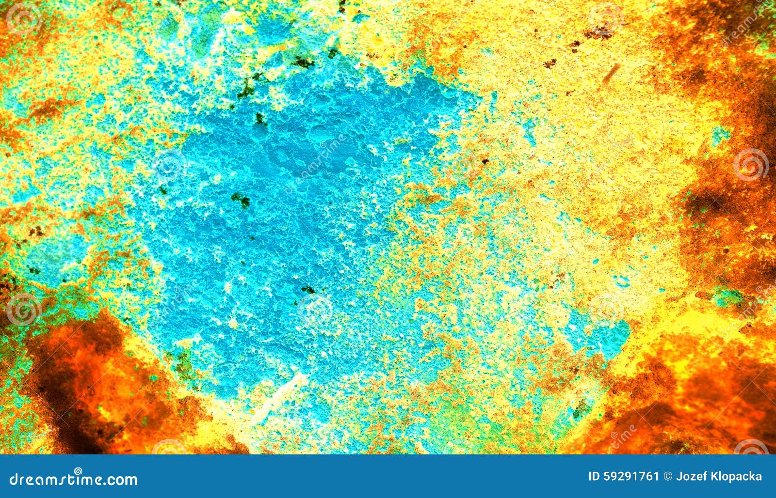 Abstract Color Backgrounds, Painting Collage with Stock Illustration ...