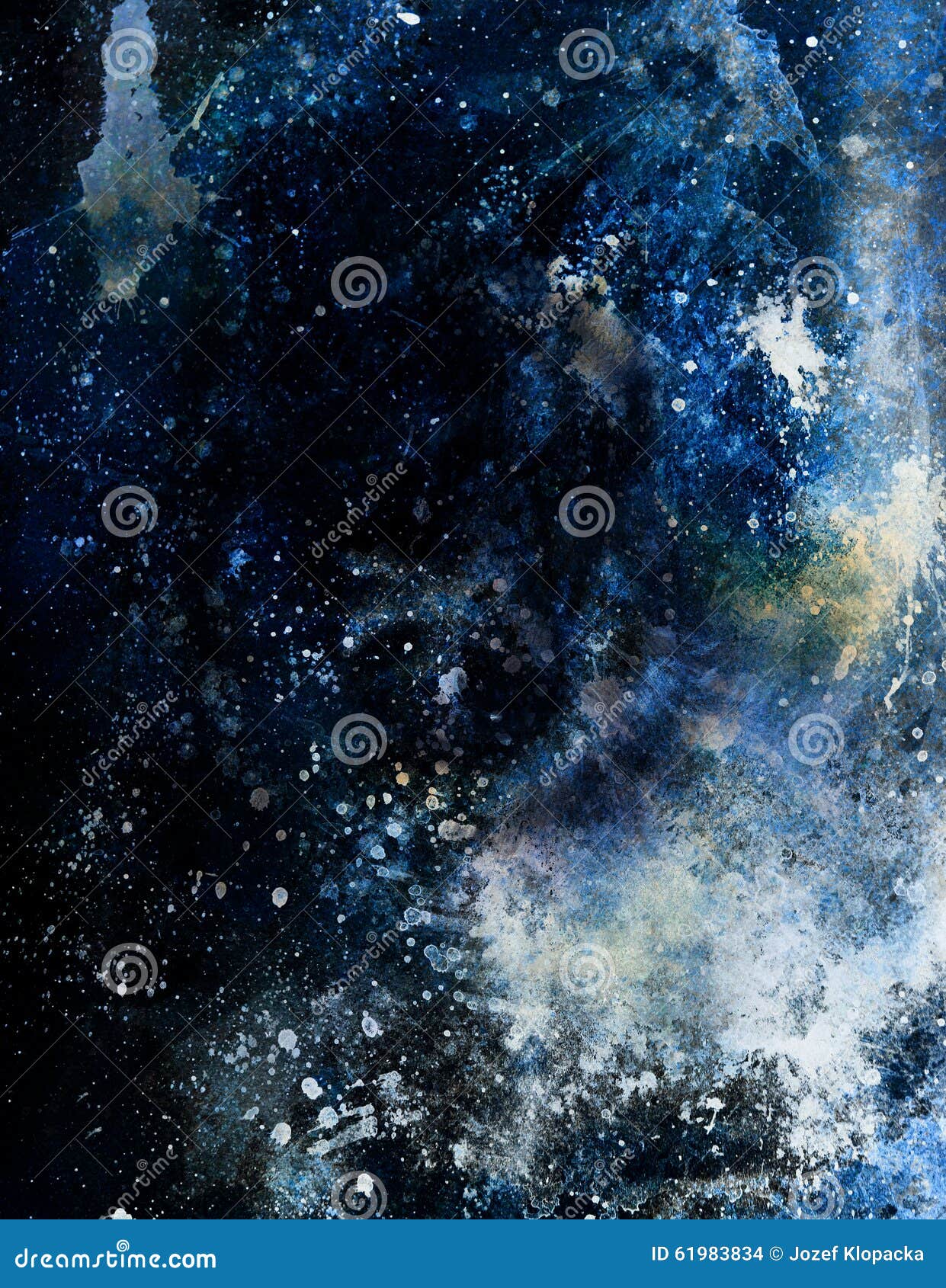 Abstract Color Backgrounds, Painting Collage with Stock Illustration ...