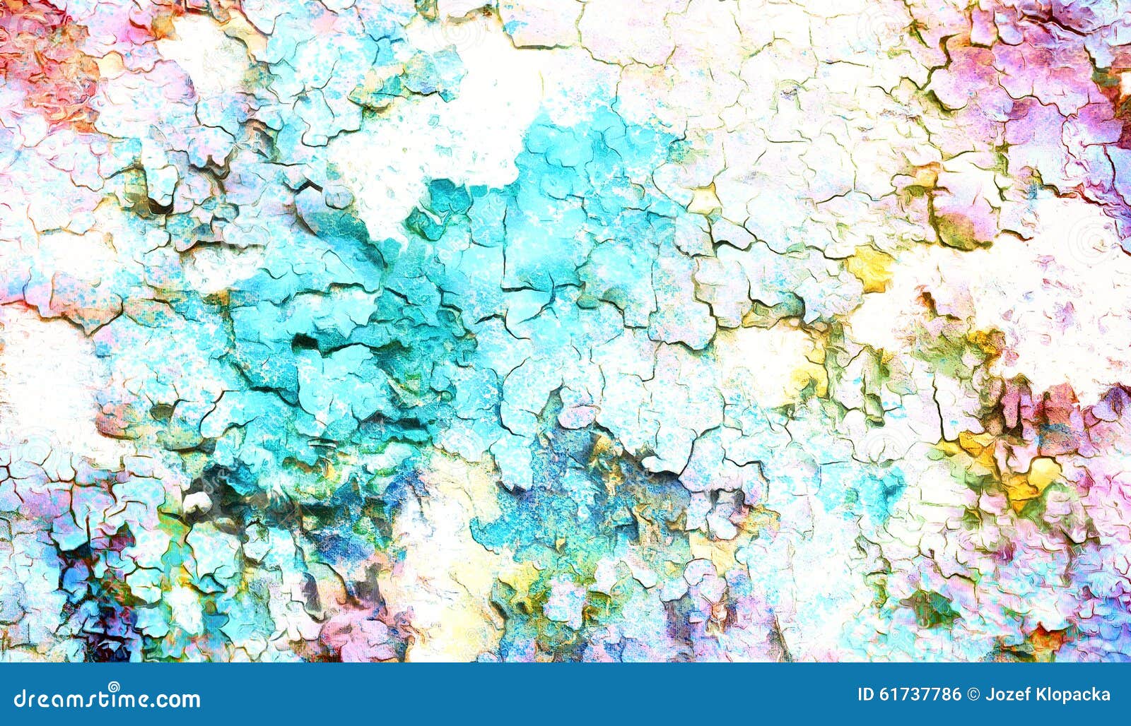 Abstract Color Backgrounds, Painting Collage with Stock Illustration ...