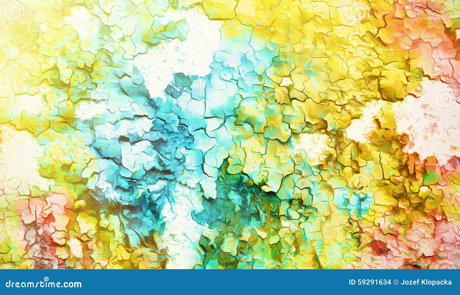 Abstract Color Backgrounds, Painting Collage with Stock Illustration ...