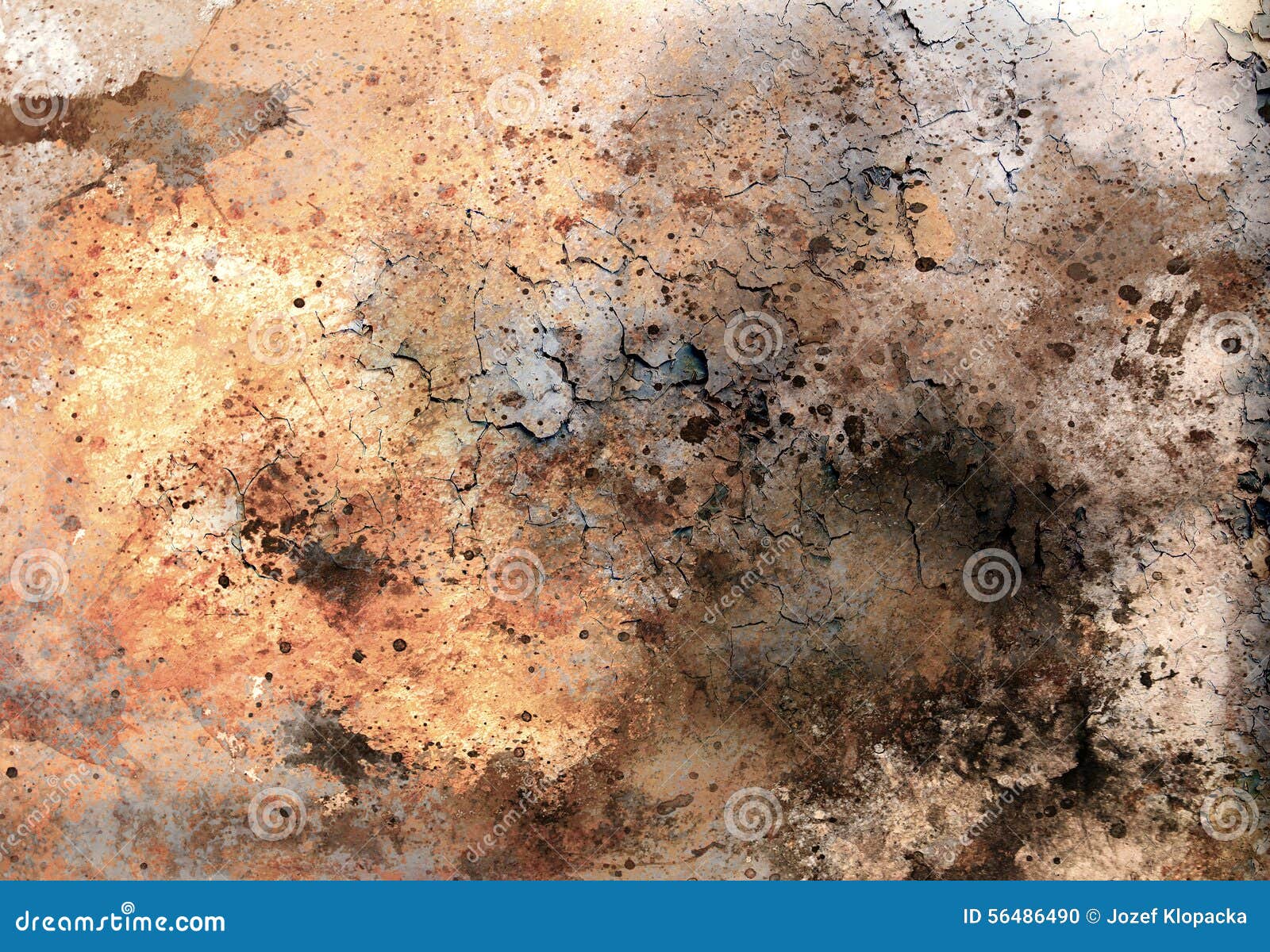 Abstract Rust Color Mixture Shaded With White Backgrounds Vector ...