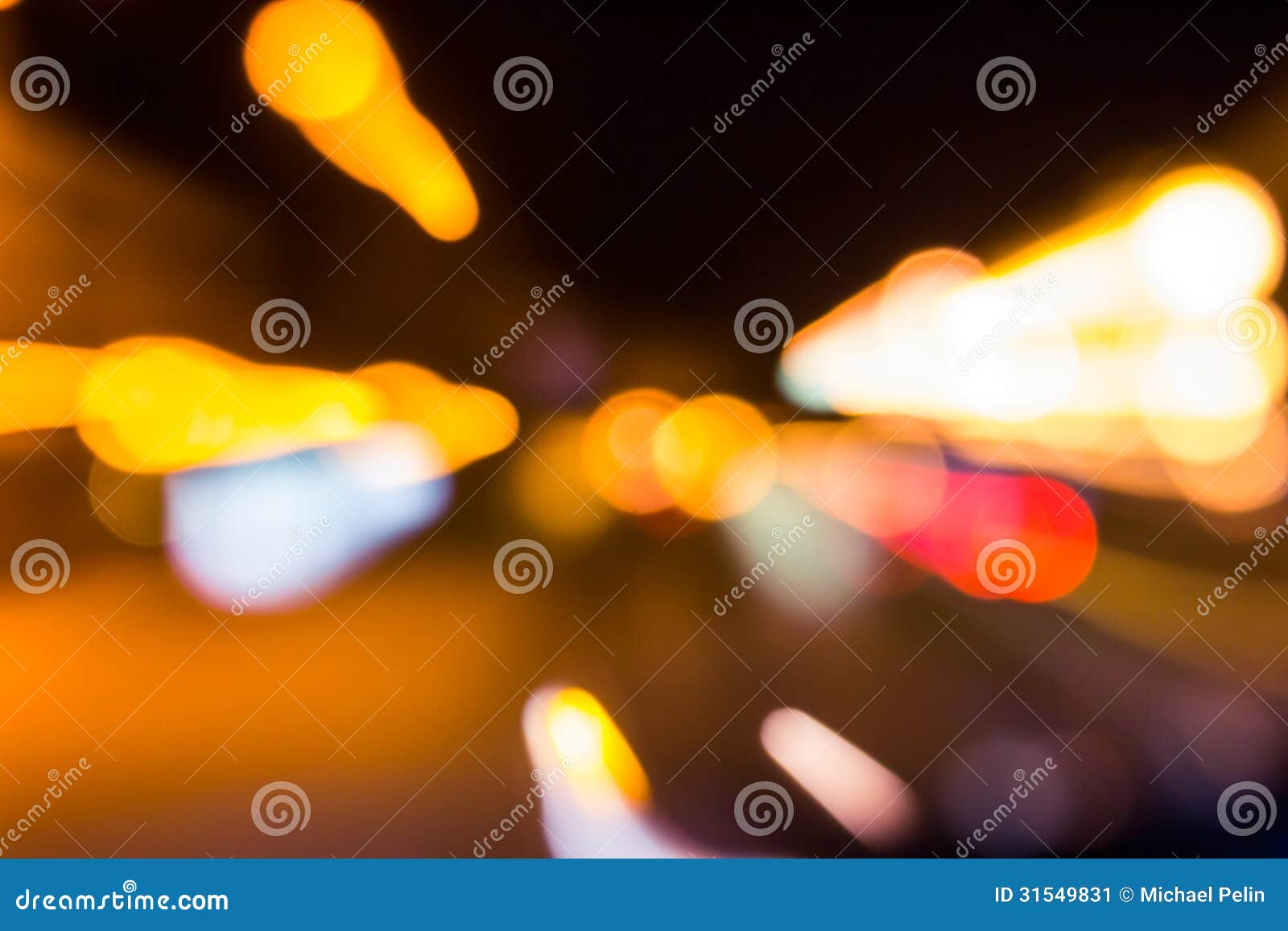 Abstract Color Blast of Blur Light Stock Image - Image of road, urban ...