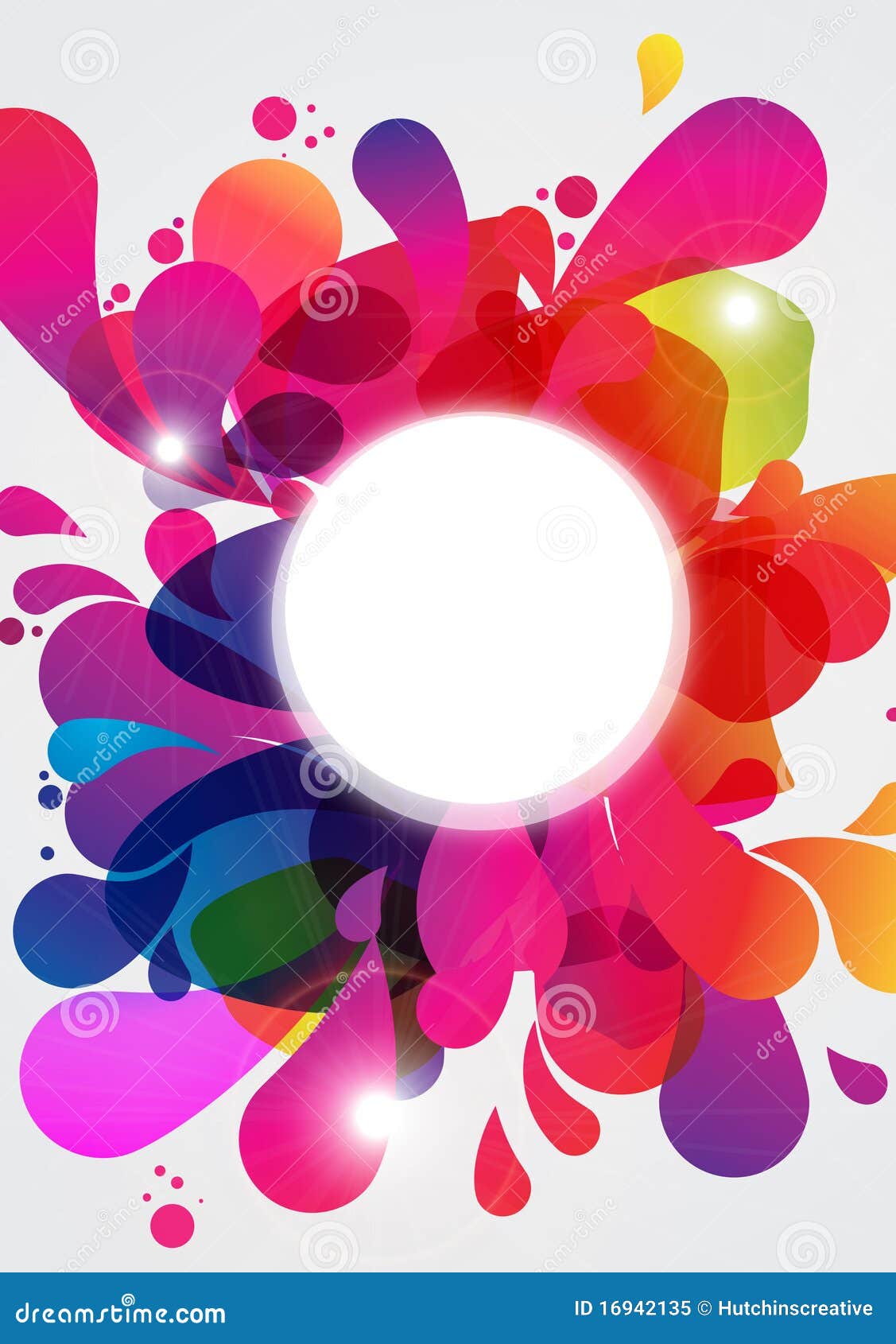 Abstract Color Burst stock illustration. Illustration of shape - 16942135