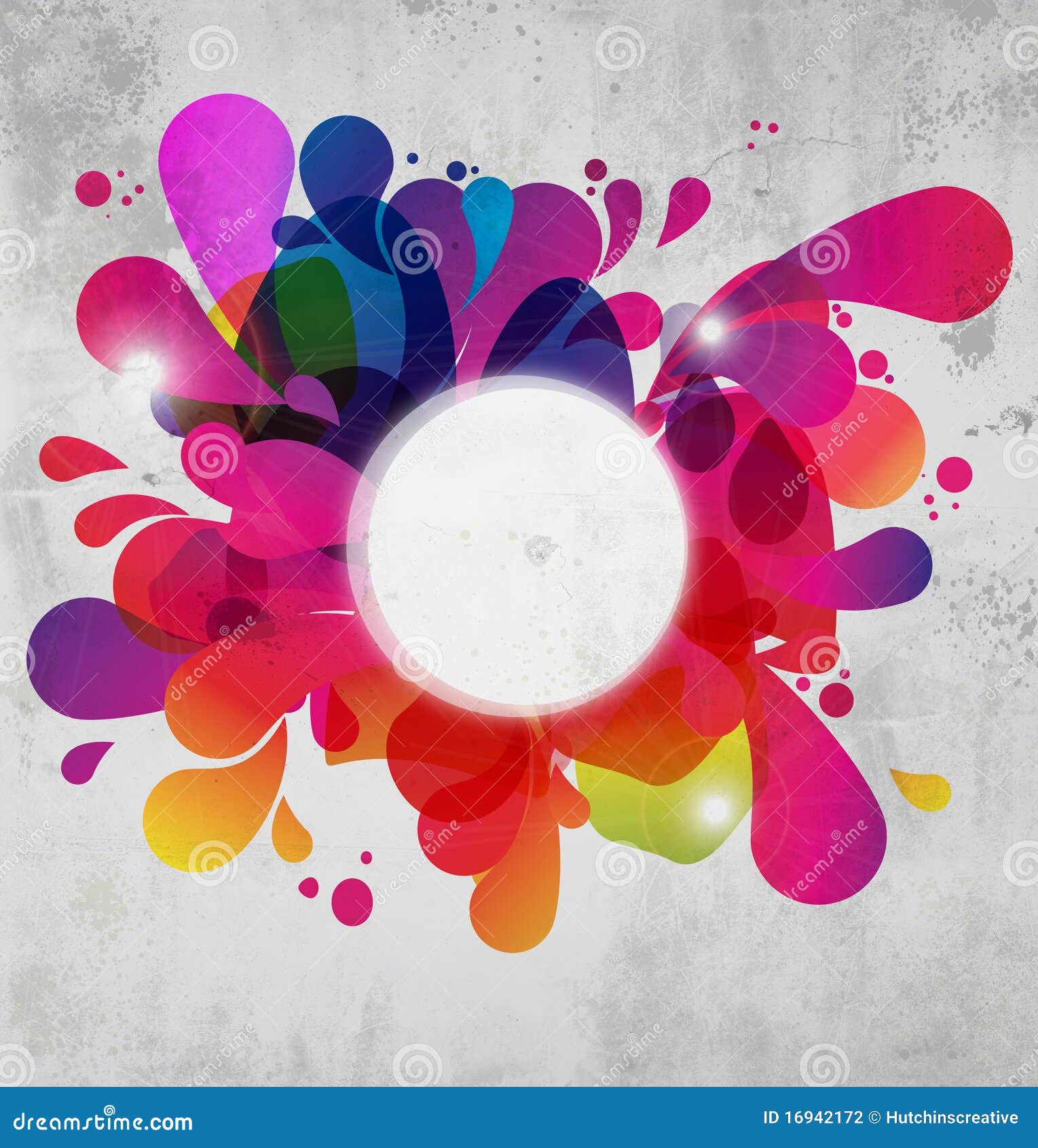 Abstract Color Burst stock illustration. Illustration of flower - 16942172