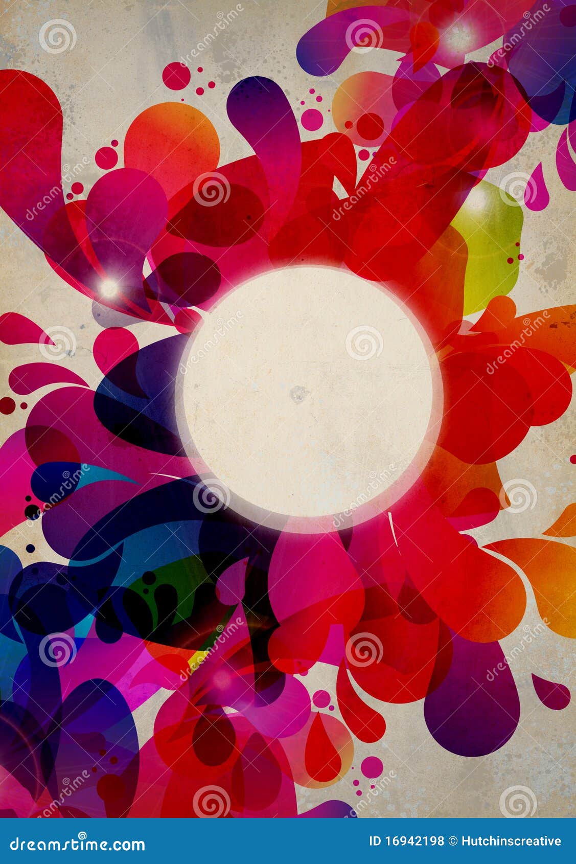 Abstract Color Burst stock illustration. Illustration of fantasy - 16942198