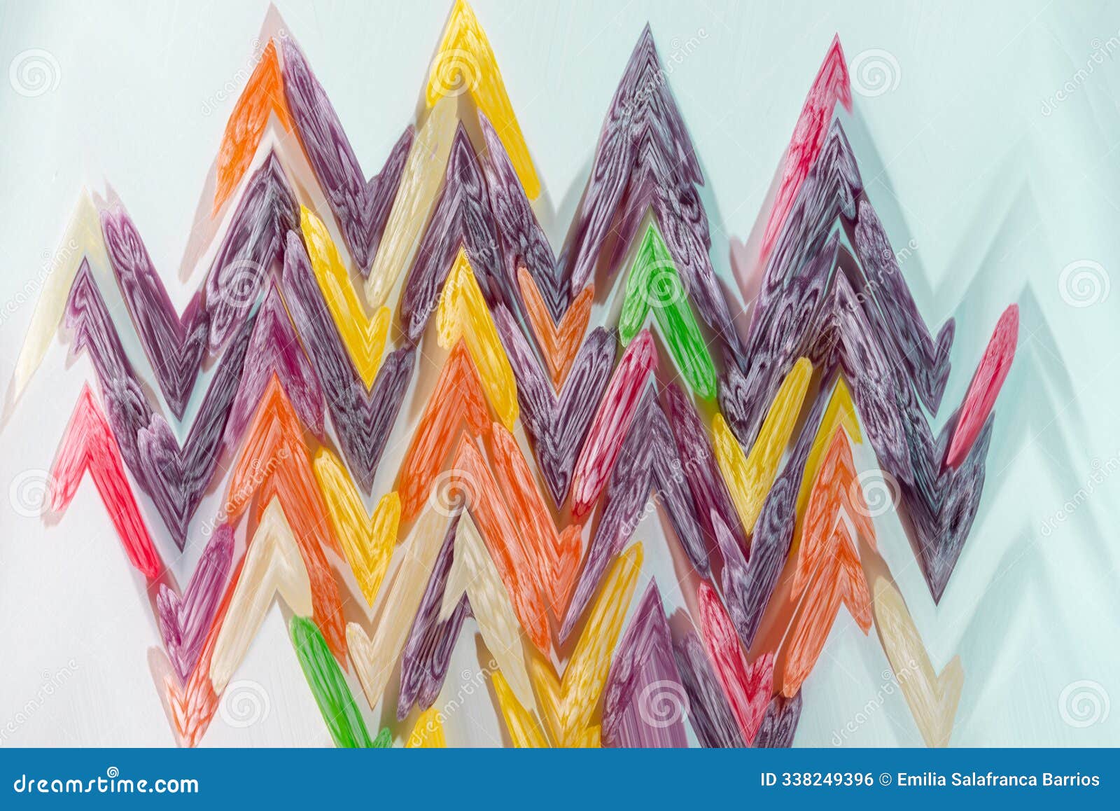 Abstract Color Chart with White Background Stock Photo - Image of ...