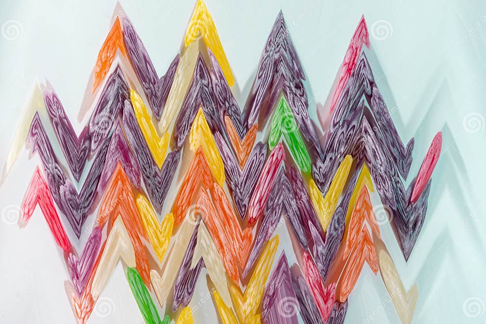 Abstract Color Chart with White Background Stock Photo - Image of ...