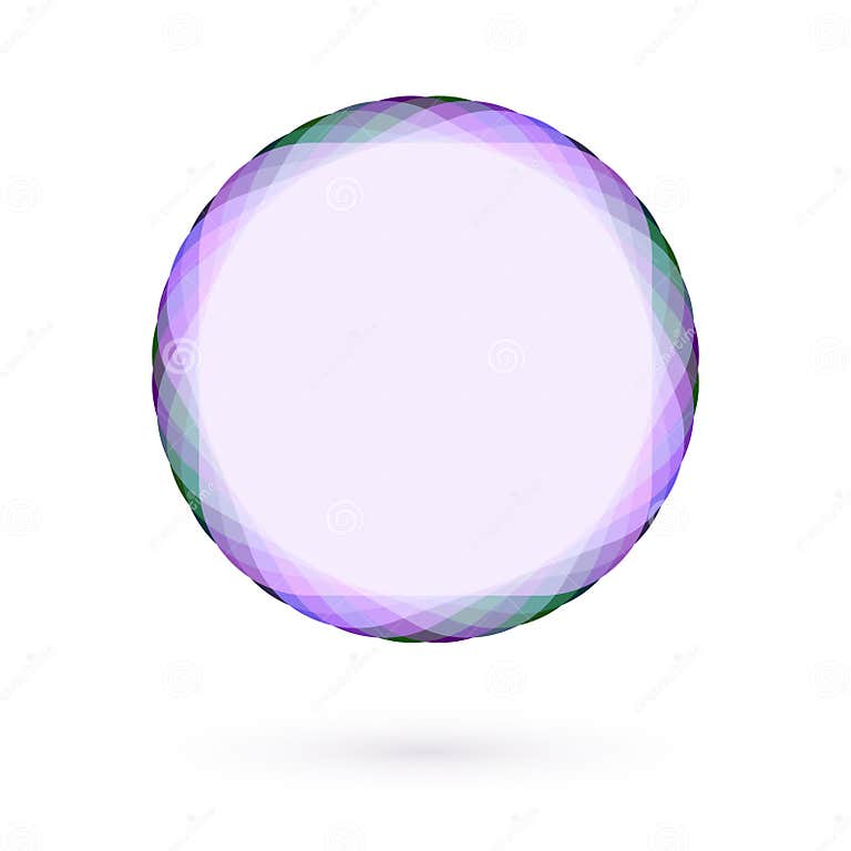 Abstract Color Circle. Raster Stock Illustration - Illustration of ...