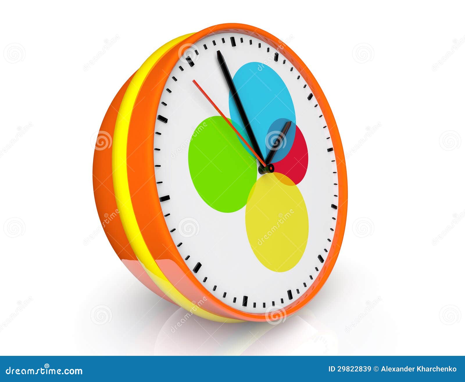 Two Color Clock Pointing Four O`clock Vector Icon From Other Concept ...