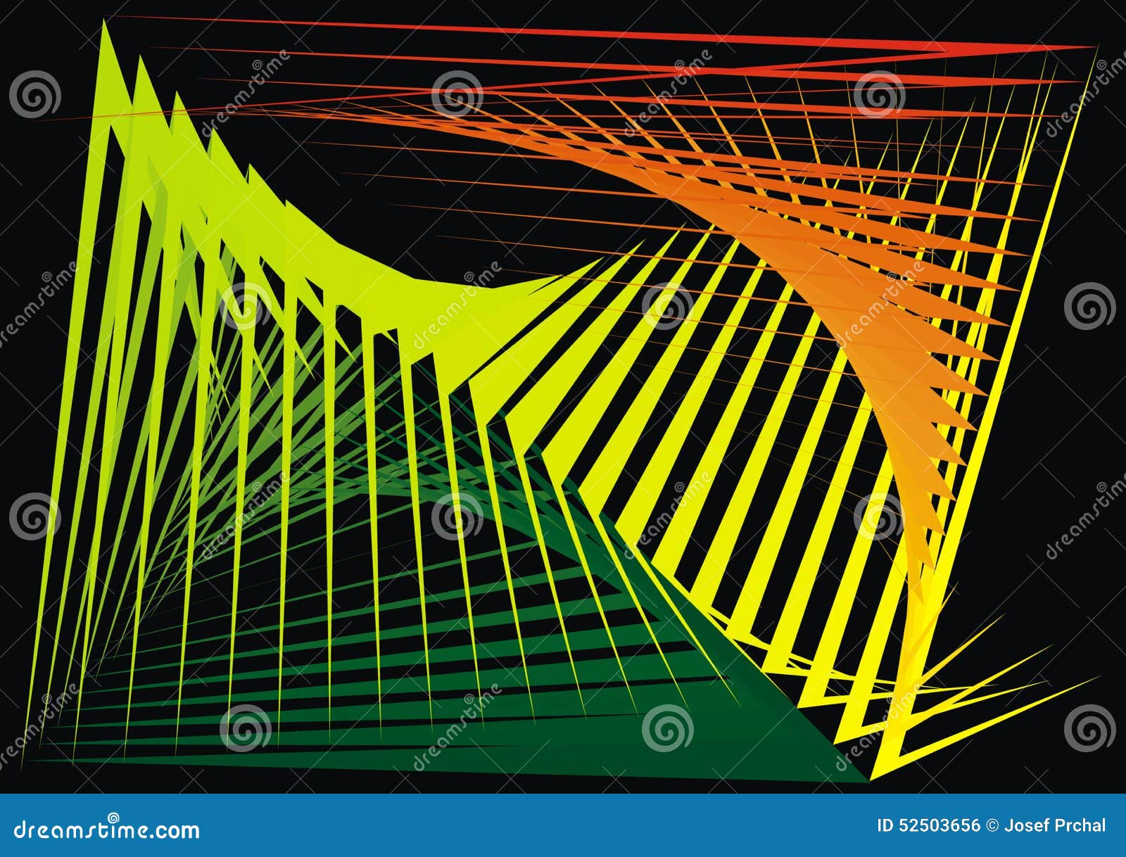 Abstract Color Curves Background Stock Vector - Illustration of ...