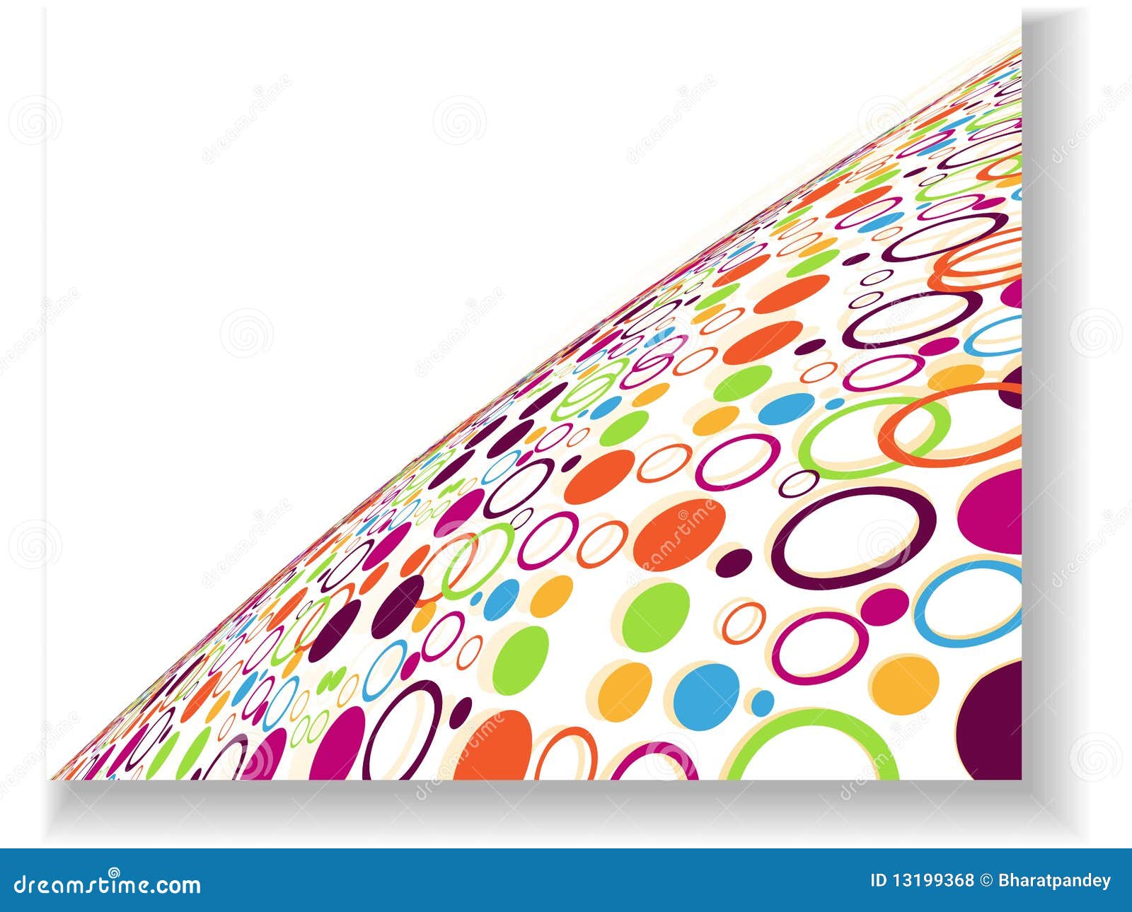 Abstract Color Dotes Background Stock Vector - Illustration of unique ...