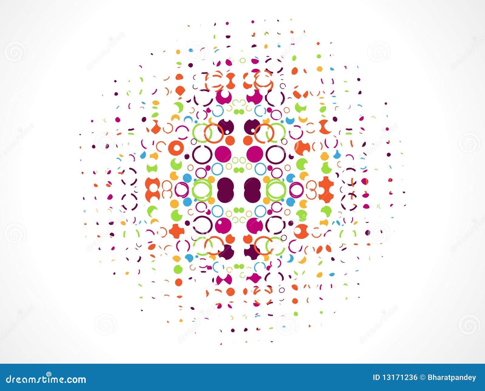 Abstract Color, Dotes, Grunge Stock Vector - Illustration of dotes ...