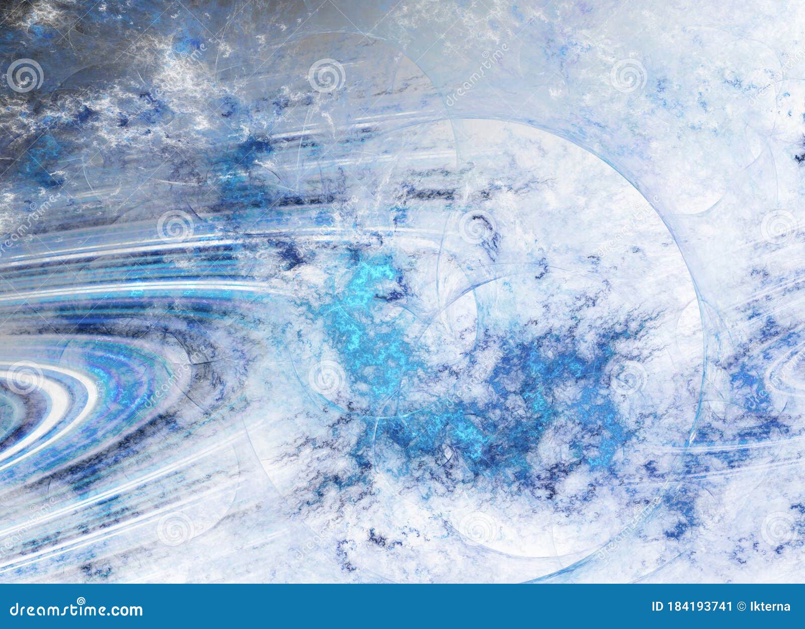 Abstract Color Dynamic Background with Lighting Effect. Fractal Texture ...