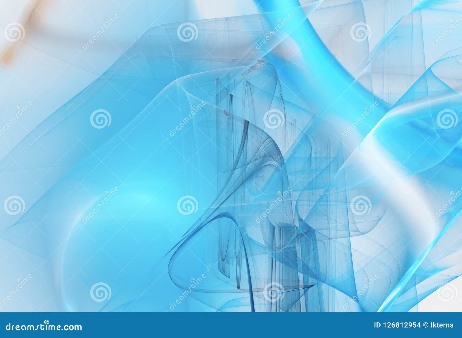 Abstract Color Dynamic Background with Lighting Effect. Fractal Art ...