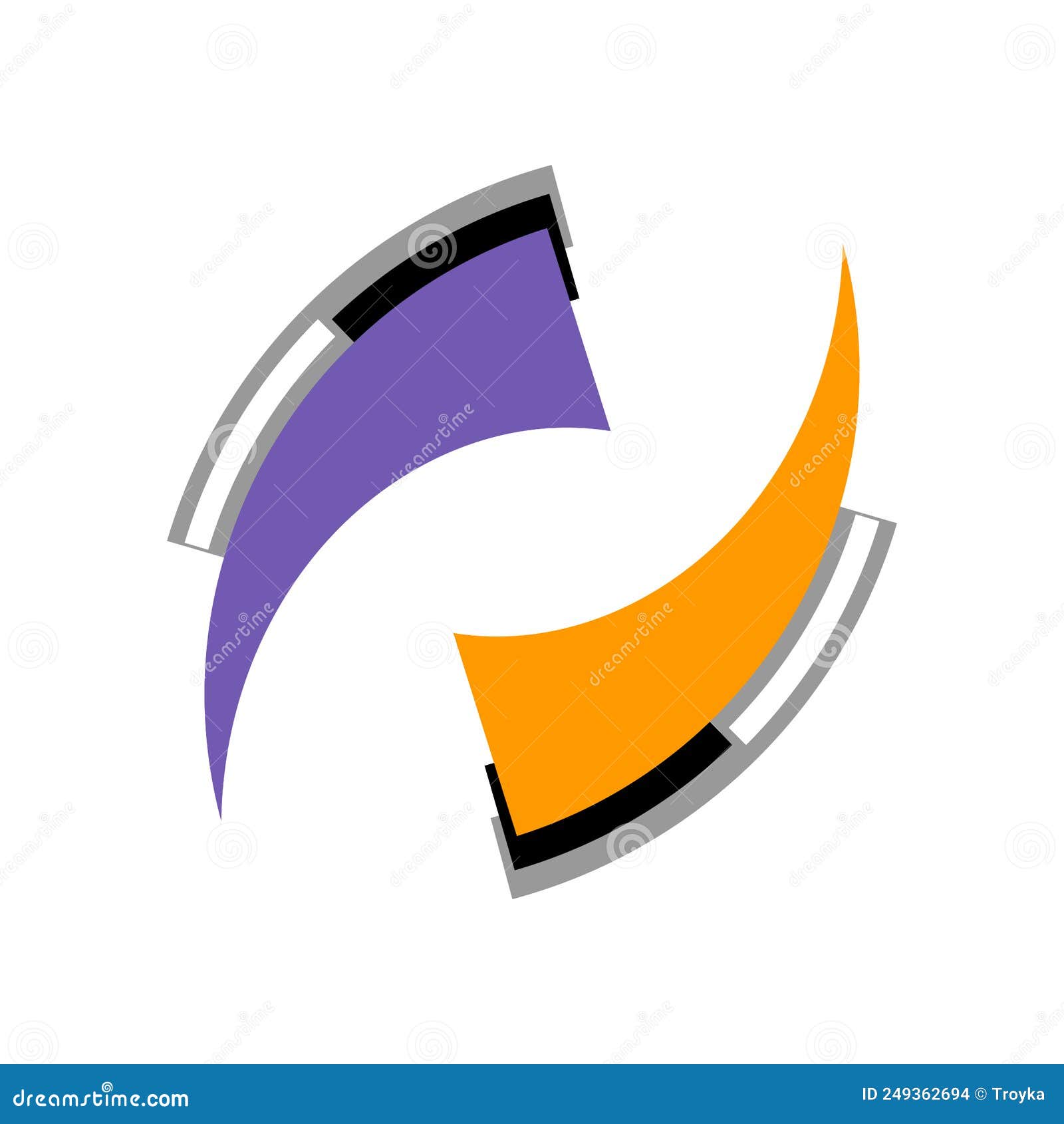 Abstract Color Dynamic Design Element Stock Vector - Illustration of ...