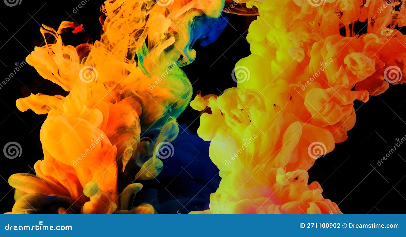 Abstract Color Paint Splash on Background, Splash of Paint. Abstract ...