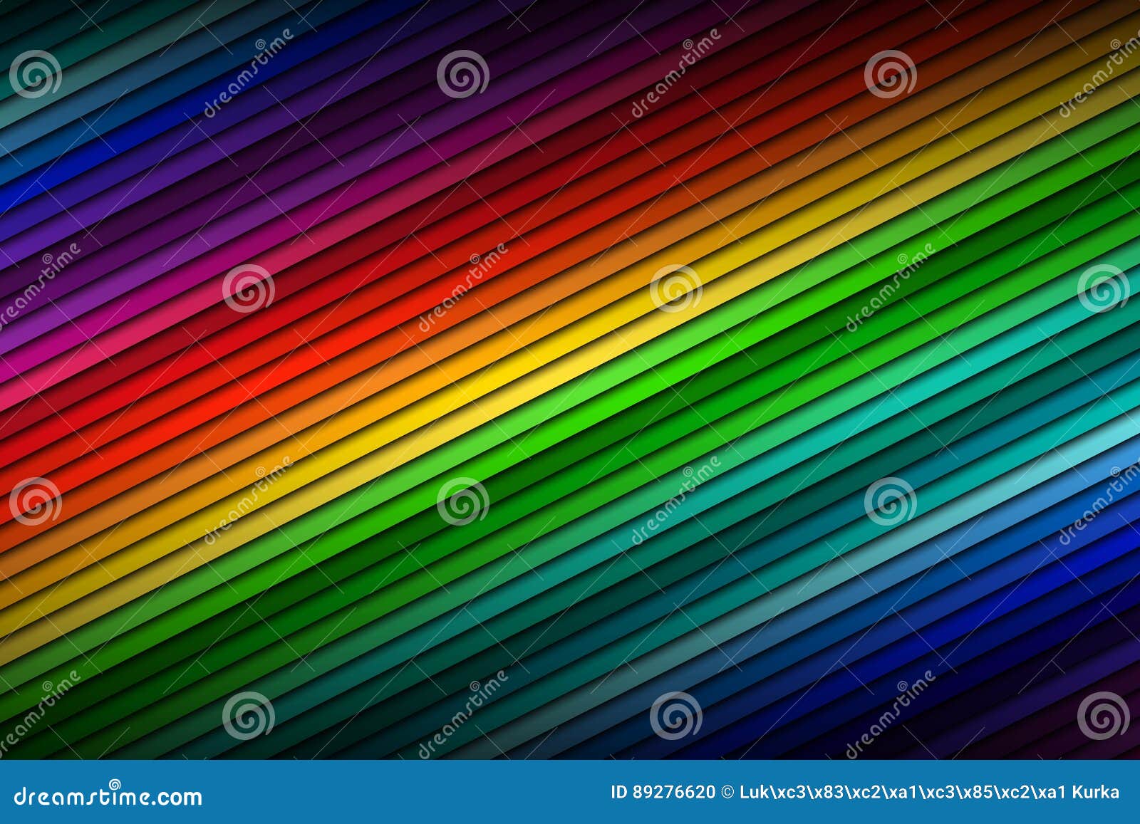 Abstract Color Palette Background, Color Thin Diagonal Lines Stock ...