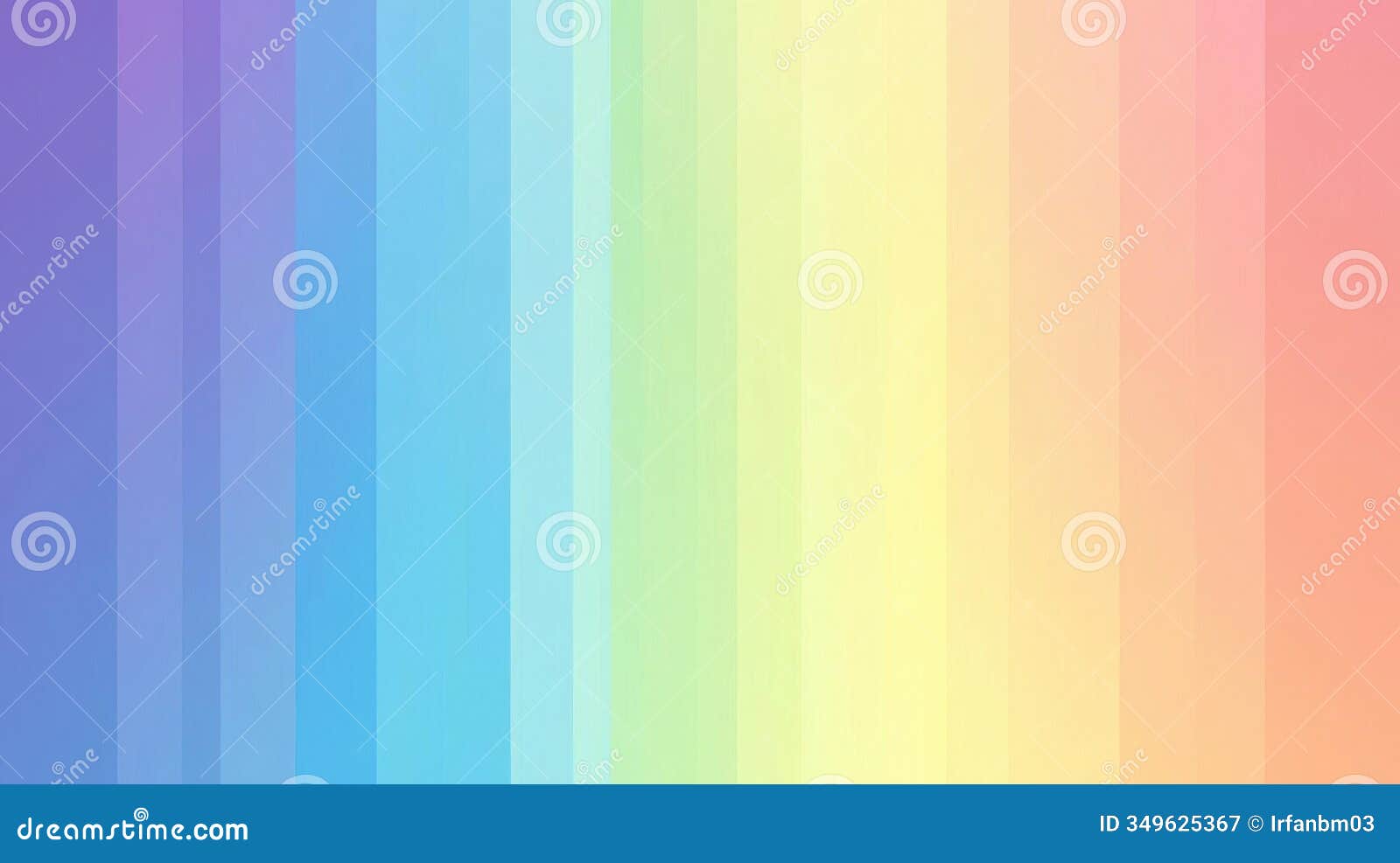 Abstract Color Palette with Gradient Stripes, Smooth Vertical ...