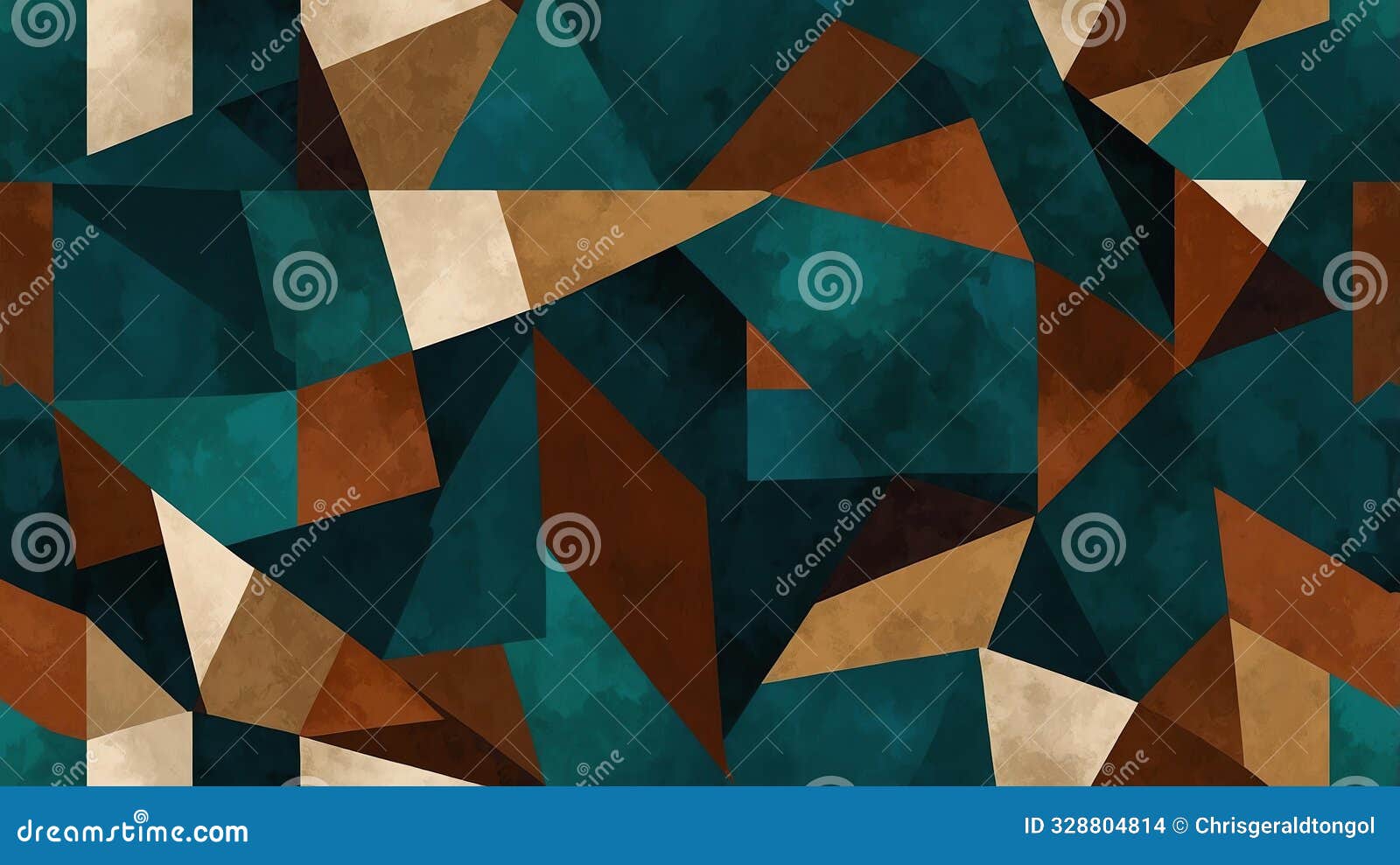 Abstract Color Palette Wallpaper with Deep Teal Burnt Ai Generated ...