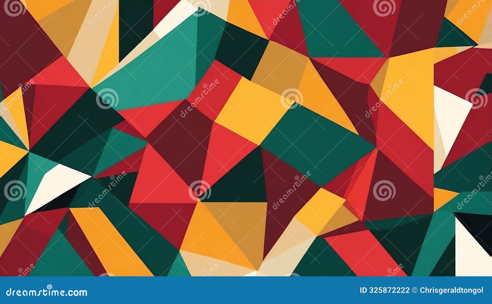 Abstract Color Palette Wallpaper with Ruby Red Mustard Ai Generated ...